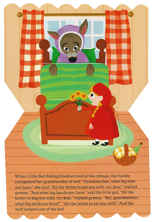 Learning is Fun. POP-UP FAIRY TALE HOUSE-LITTLE RED RIDING HOOD